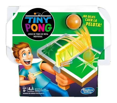 Tiny Pong - Juego Individual - Hasbro Gaming | Cuotas sin interés Tiny Pong - Juego Individual - Hasbro Gaming | Cuotas sin interés