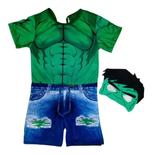 Fantasia Masculina Super Herói Infantil Mascara Festa Mercadolivre