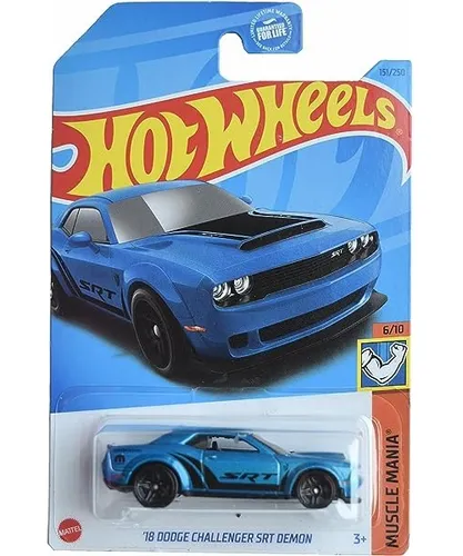 Carrinho Hot Wheels 18 Dodge Challenger Srt Demon 2023 Hkj54 Mercadolivre