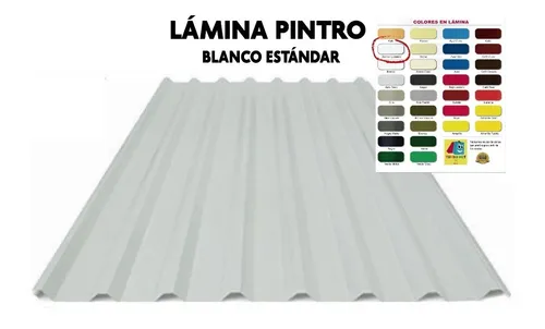 Lámina Pintro Blanco-std R101 X 3.66 Mts. (30 Pz) | Turbo Net Lámina Pintro Blanco-std R101 X 3.66 Mts. (30 Pz) | Turbo Net