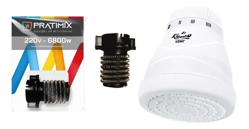 Resistencia Ducha Fame Kibanho 4t 127v 5400w Fqk0154 Pratimx Mercadolivre