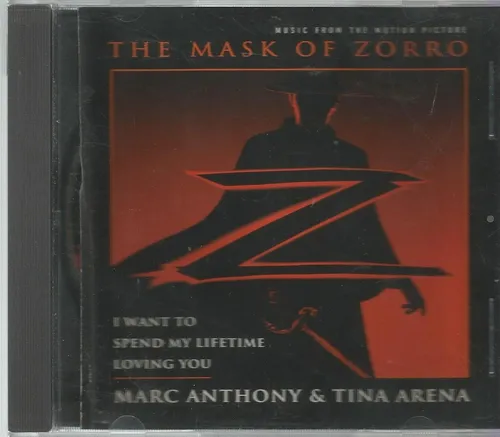 Cd. The Mask Of Zorro // Marc Anthony & Tina Arena. | Cuotas sin interés Cd. The Mask Of Zorro // Marc Anthony & Tina Arena. | Cuotas sin interés