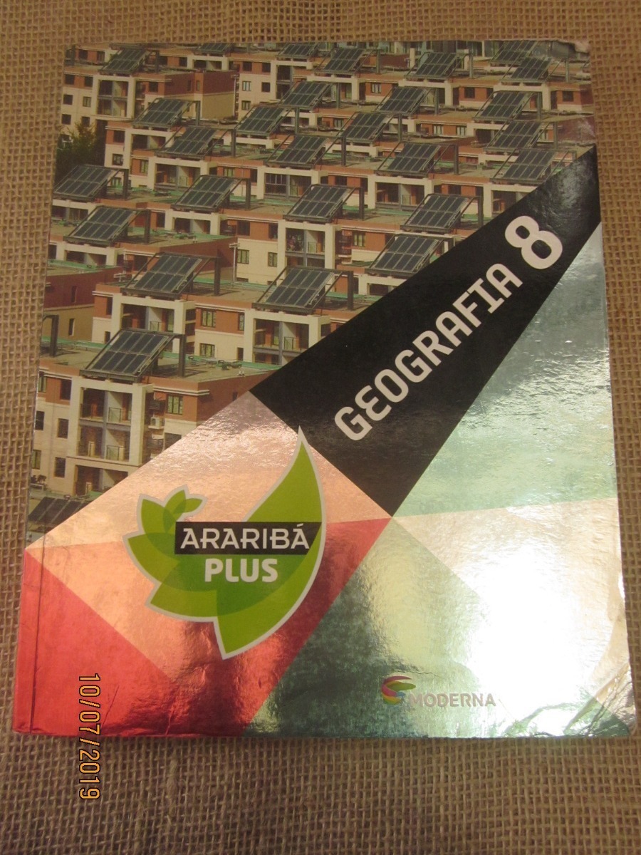 Livro Araribá Plus Geografia 8º Ano Parcelamento Sem Juros