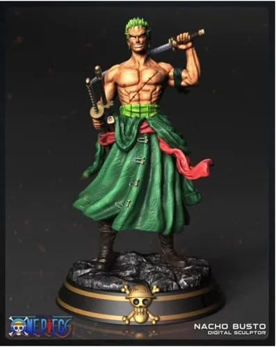 Archivo Stl Impresión 3d - One Piece Roronoa Zoro en venta en Puerto ... Archivo Stl Impresión 3d - One Piece Roronoa Zoro en venta en Puerto ...