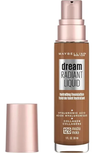 Base de maquiagem líquida Maybelline 128 Mocha 30mL | Frete grátis