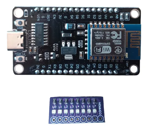 Tarjeta Nodemcu Iot Wifi Esp8266 Compatible Con Arduino Ide | MercadoLibre