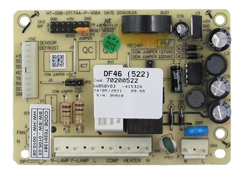 Kit Placa Sensor Motor Ventilador Refrigerador Electrolux ... Kit Placa Sensor Motor Ventilador Refrigerador Electrolux ...