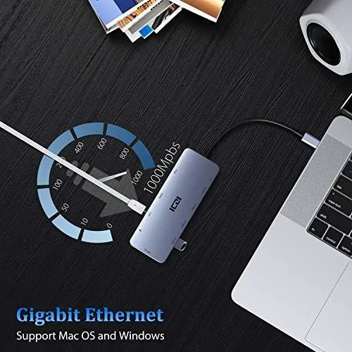 Hub Usb C Iczi 11 En 1 Hub Usb Tipo C Con Puerto Ethernet, 4 en venta ... Hub Usb C Iczi 11 En 1 Hub Usb Tipo C Con Puerto Ethernet, 4 en venta ...