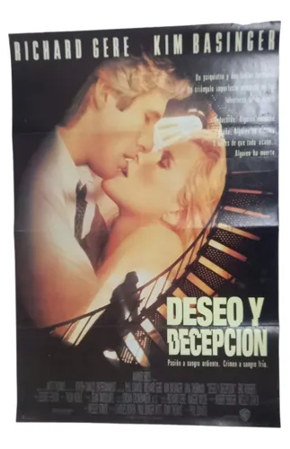 Poster Pelicula Deseo Y Decepcion 1992 | Meses sin interés Poster Pelicula Deseo Y Decepcion 1992 | Meses sin interés