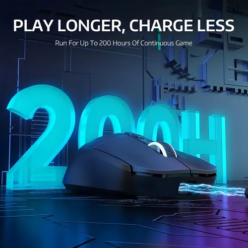 Mouse Gamer Attack Shark X6 Inalámbrico de 26000 DPI con Bluetooth ...