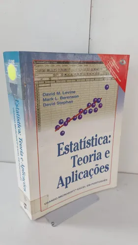 Estatística: Teoria E Aplicações - Usando Microsoft Excel Português ... Estatística: Teoria E Aplicações - Usando Microsoft Excel Português ...