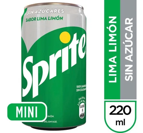 Sprite Sin Azucar Lima Limon Lata Mini Gaseosa - Pack X8 | MercadoLibre Sprite Sin Azucar Lima Limon Lata Mini Gaseosa - Pack X8 | MercadoLibre