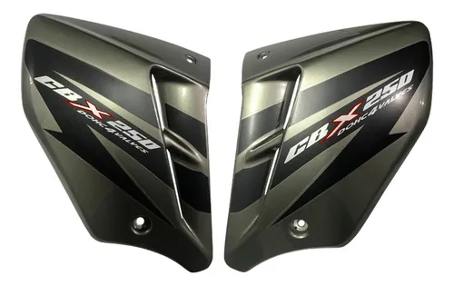 Aba Do Tanque Honda Twister Cbx 250 Prata 2008 Adesivado Frete Grátis