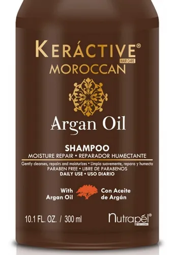 Nutrapel Keractive Moroccan Argan Oil Shampoo 300ml Nutrapel Keractive Moroccan Argan Oil Shampoo 300ml