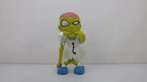 Boneco Zumbi Enfermeiro Coleção Plants Vs Zombies Djota Boneco Zumbi Enfermeiro Coleção Plants Vs Zombies Djota