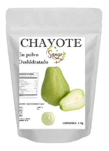 1kg De Chayote En Polvo Puro | MercadoLibre