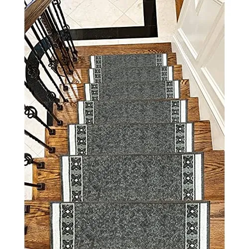 Peldaños De Escalera De Alfombra Base De Goma Corred Cuotas Sin