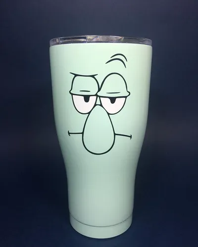 Termo Tipo Yeti Calamardo Bob Esponja En Venta En San Nicolás De Los Garza Nuevo León Por Sólo