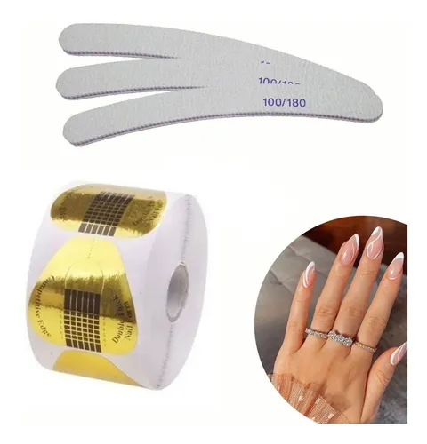 Juego de 10 lijas tipo banana banana 100/180 + 500 moldes en forma de ... Juego de 10 lijas tipo banana banana 100/180 + 500 moldes en forma de ...
