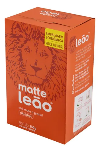 10x Matte Leão Chá Mate A Granel Original 1 X 250 G | Frete grátis
