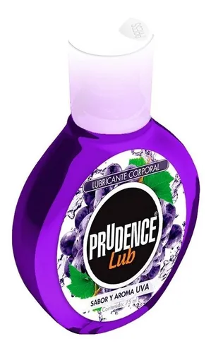 Lubricante Íntimo Prudence Lub Con sabor y aroma Uva 75ml