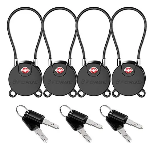 Candados Para Equipaje Forge Tsa Candados De Viaje Con Llave | Meses ... Candados Para Equipaje Forge Tsa Candados De Viaje Con Llave | Meses ...