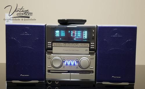 Mini System Pioneer S-mc5md | VINTAGE.EM.SOM OFICIAL