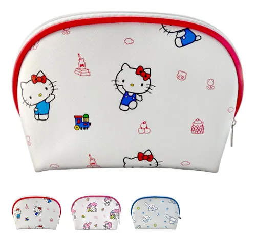 Cosmetiquera Ovalado Hello Kitty Organizador Sanrio Miniso Mercadolibre