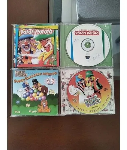 Cd Patati Patatá Sucessos 20 Cds Infantil Parcelamento Sem Juros