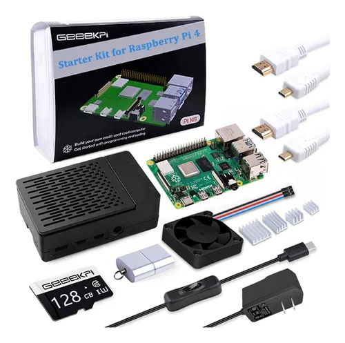 Kit De Inicio Geeekpi Para Raspberry Pi 4 De 8 Gb Con Tarjet | Cuotas ... Kit De Inicio Geeekpi Para Raspberry Pi 4 De 8 Gb Con Tarjet | Cuotas ...