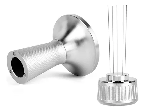Tamper De Café Expresso 2 Em 1 53mm Com Agitador De Aço Inox ... Tamper De Café Expresso 2 Em 1 53mm Com Agitador De Aço Inox ...