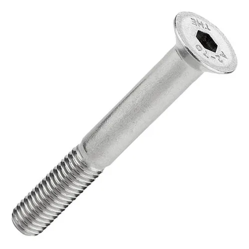 Tornillo Allen con cabeza plana M 4 X 50 de acero inoxidable, 20 ... Tornillo Allen con cabeza plana M 4 X 50 de acero inoxidable, 20 ...