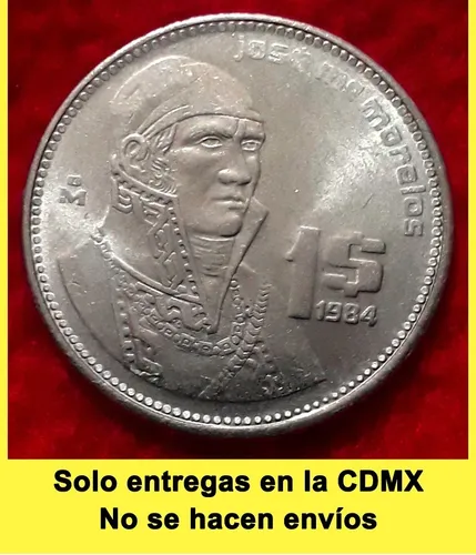 Moneda 1 Peso José María Morelos 1984 Mercadolibre