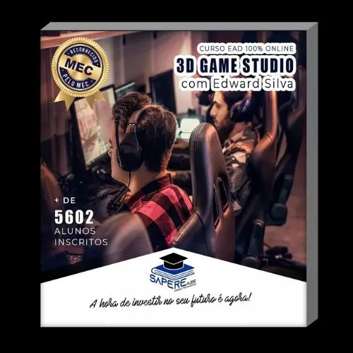 Curso De 3d Game Studio Na Prática: Domine O 3d | Parcelamento sem juros Curso De 3d Game Studio Na Prática: Domine O 3d | Parcelamento sem juros