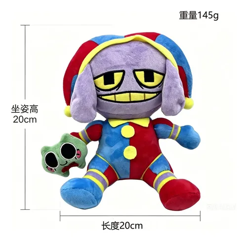 Circus Pomni-suit Jax Plush Personaje De Dibujos Animados | Meses sin ...