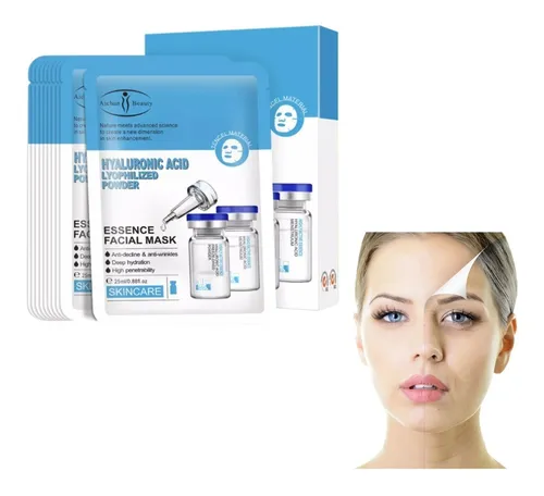 Mascarillas Facial Aichun Beauty Acido Hialuronico 25ml X10 Cuotas