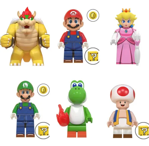 Super Mario Bros - Set De Legos. - Minifiguras - Rey Bowser en venta en ... Super Mario Bros - Set De Legos. - Minifiguras - Rey Bowser en venta en ...