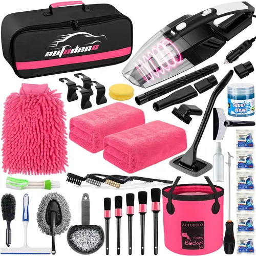 Kit De Limpieza De Coches Autodeco, 41 Unidades, Con Aspirad | Cuotas ... Kit De Limpieza De Coches Autodeco, 41 Unidades, Con Aspirad | Cuotas ...