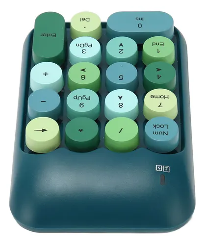 Teclado Numérico De Una Mano Inalámbrico De 2 4 Ghz 18 Tec Cuotas