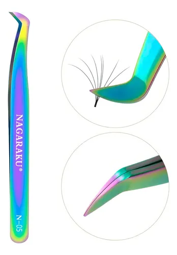 Pinça Nagaraku N-05 Volume Russo Multicolor | MercadoLivre