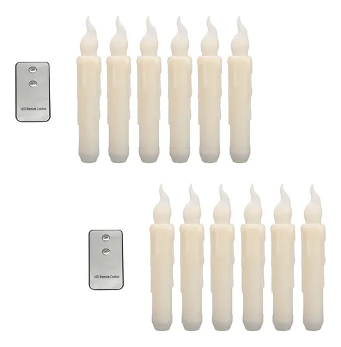 Grifo Led Sin Llama Que Funciona Con Velas Falsas 12 Unidad Cuotas