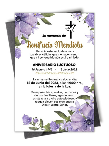 Total 42 Imagen Frases Para Esquelas Para Aniversario Luctuoso