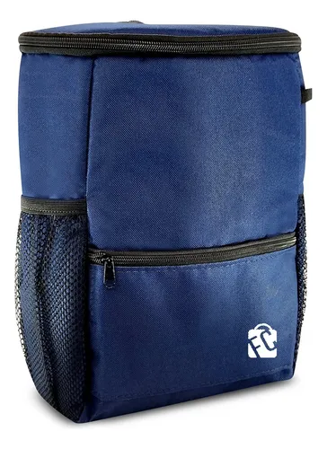 Mochila Térmica Cooler Impermeável Cerveja Praia 10l Azul ... Mochila Térmica Cooler Impermeável Cerveja Praia 10l Azul ...