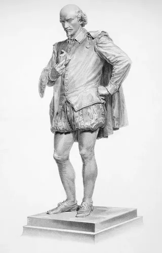 Póster Impreso De William Shakespeare 18 X 24 Pulgadas | Meses sin interés