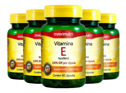 Suplemento en cápsulas Maxinutri Vitamina E - 5X 60 Cápsulas ... Suplemento en cápsulas Maxinutri Vitamina E - 5X 60 Cápsulas ...