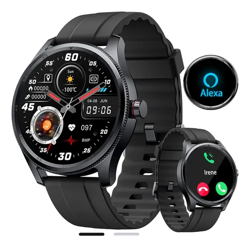 Smartwatch Reloj Inteligente Hombre Llamadas Bluetooth Alexa Meses