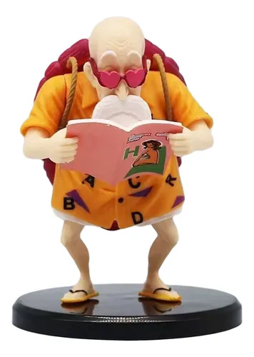 Figura Dragon Ball Z Maestro Roshi Revista Baston Muñeco | MercadoLibre