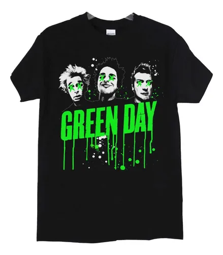 Polera Green Day Faces Punk Abominatron Cuotas Sin Interés