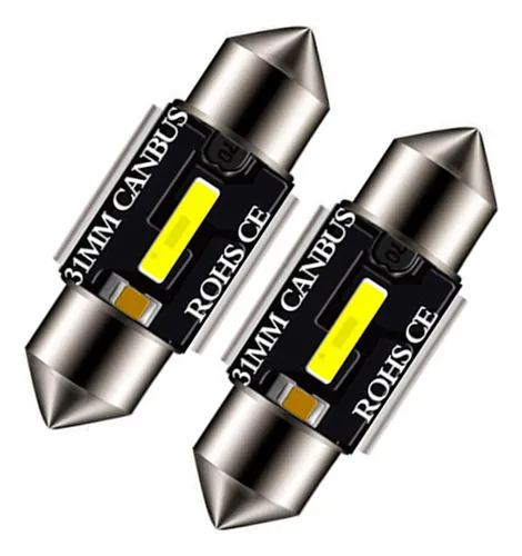 Lâmpada Led Torpedo 31mm Festoon Csp 1860 6000k Canbus | Frete grátis Lâmpada Led Torpedo 31mm Festoon Csp 1860 6000k Canbus | Frete grátis