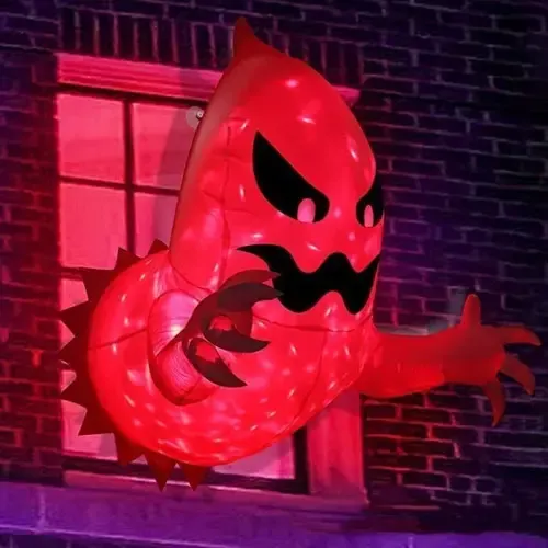 Decoração Inflável De Halloween Giant Scary Ghost | Parcelamento sem juros